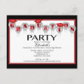 Modern Simple 2022 Rose Gold Graduation Party Invitation Postcard | Zazzle