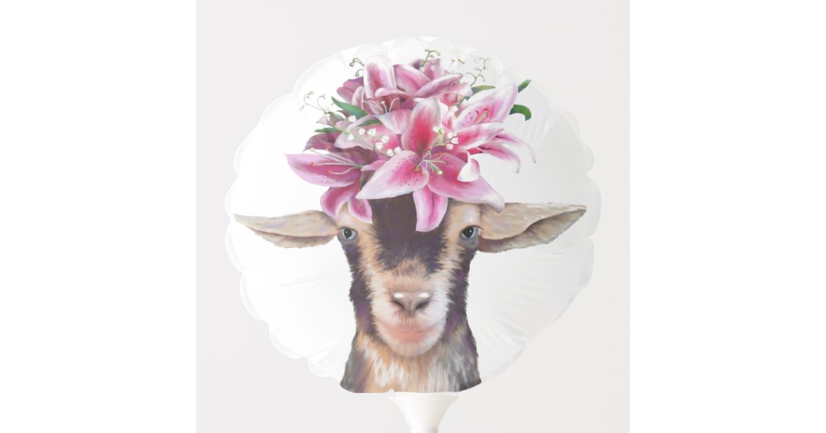 Balloon - Lilly the Goat | Zazzle