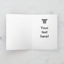 Balloons Birthday Wishes Netball Greeting Card | Zazzle