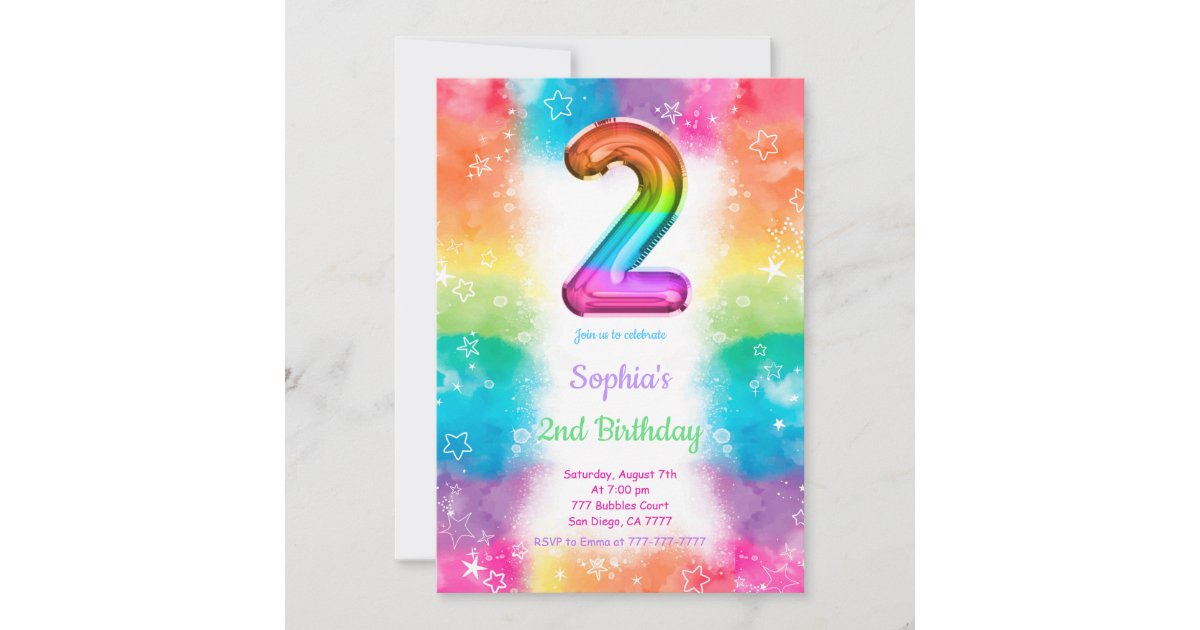 Balloons Invitations | Zazzle