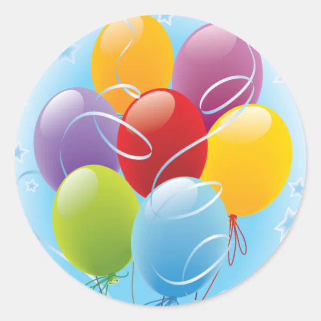 Balloons Stickers | Zazzle