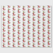 Ballroom Dancers dancing couple swing dance Wrapping Paper | Zazzle