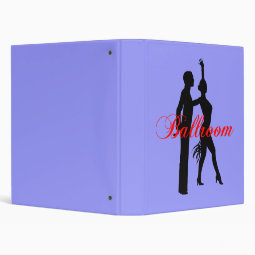 Ballroom dancing binder | Zazzle