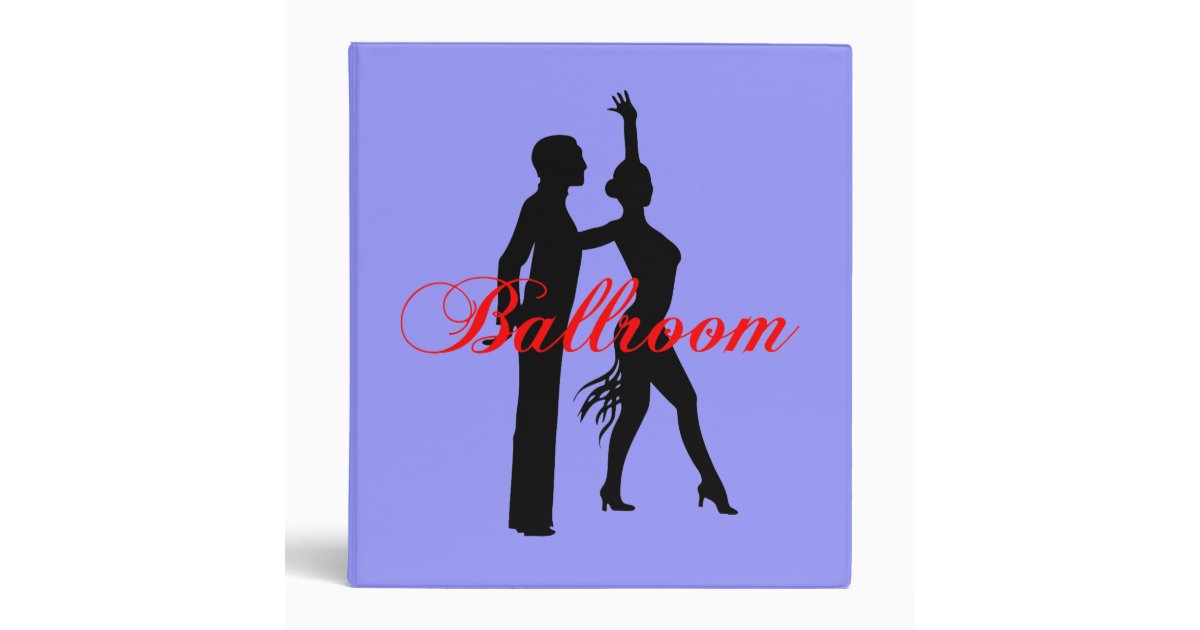 Ballroom dancing binder | Zazzle