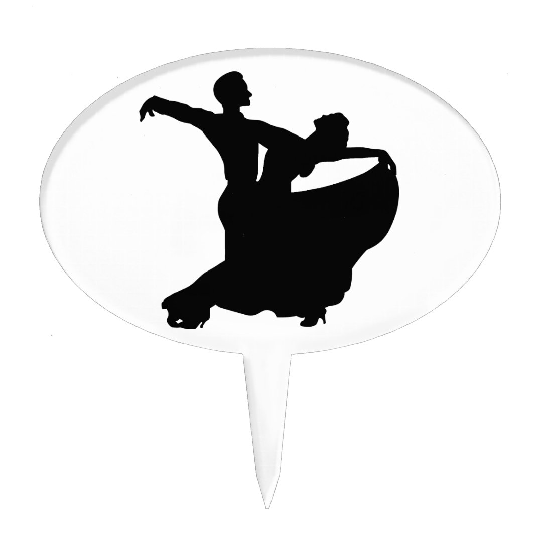 Ballroom Dancing Cake Topper | Zazzle