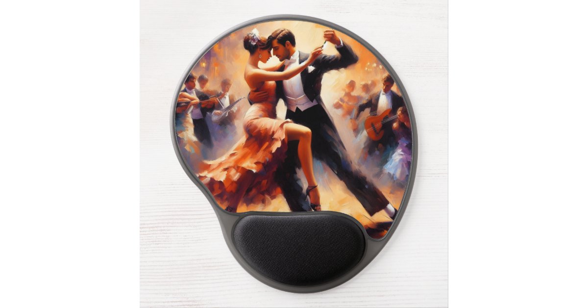 Ballroom Dancing Couples Dance Music Gel Mouse Pad | Zazzle