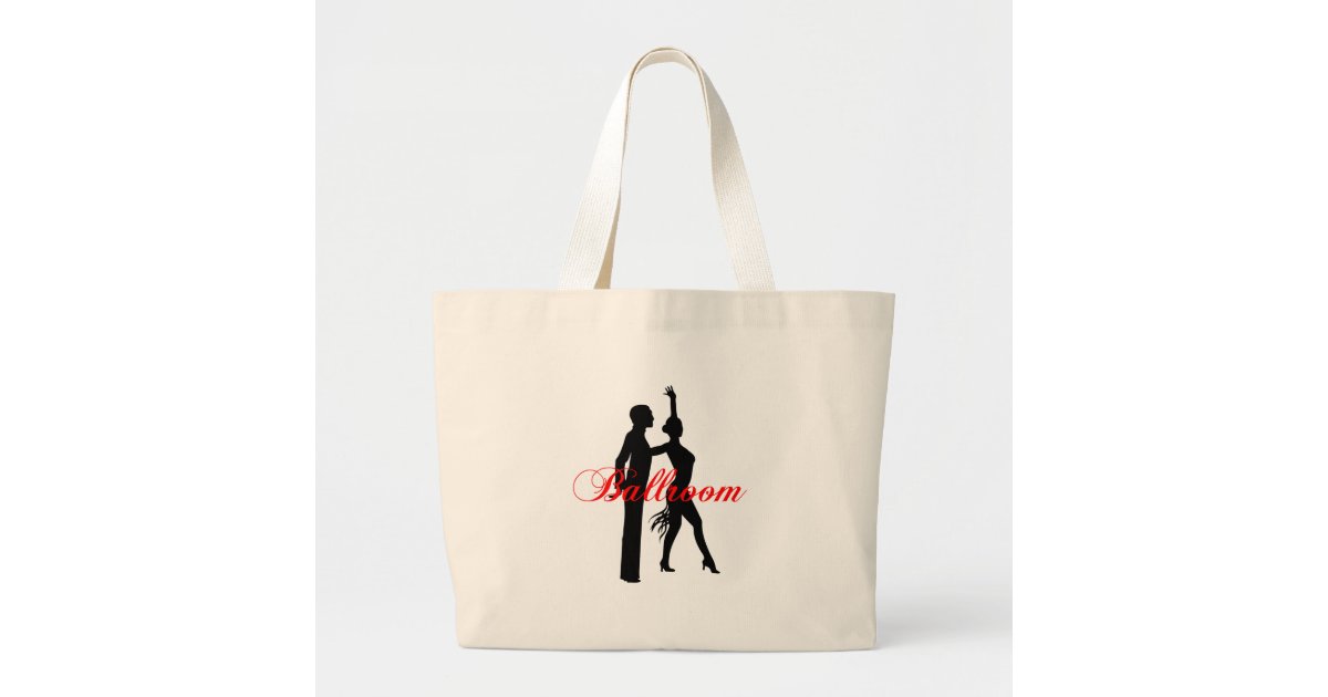 Ballroom Dancing Large Tote Bag | Zazzle