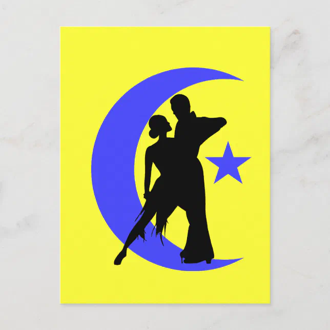 Ballroom Dancing Postcard | Zazzle