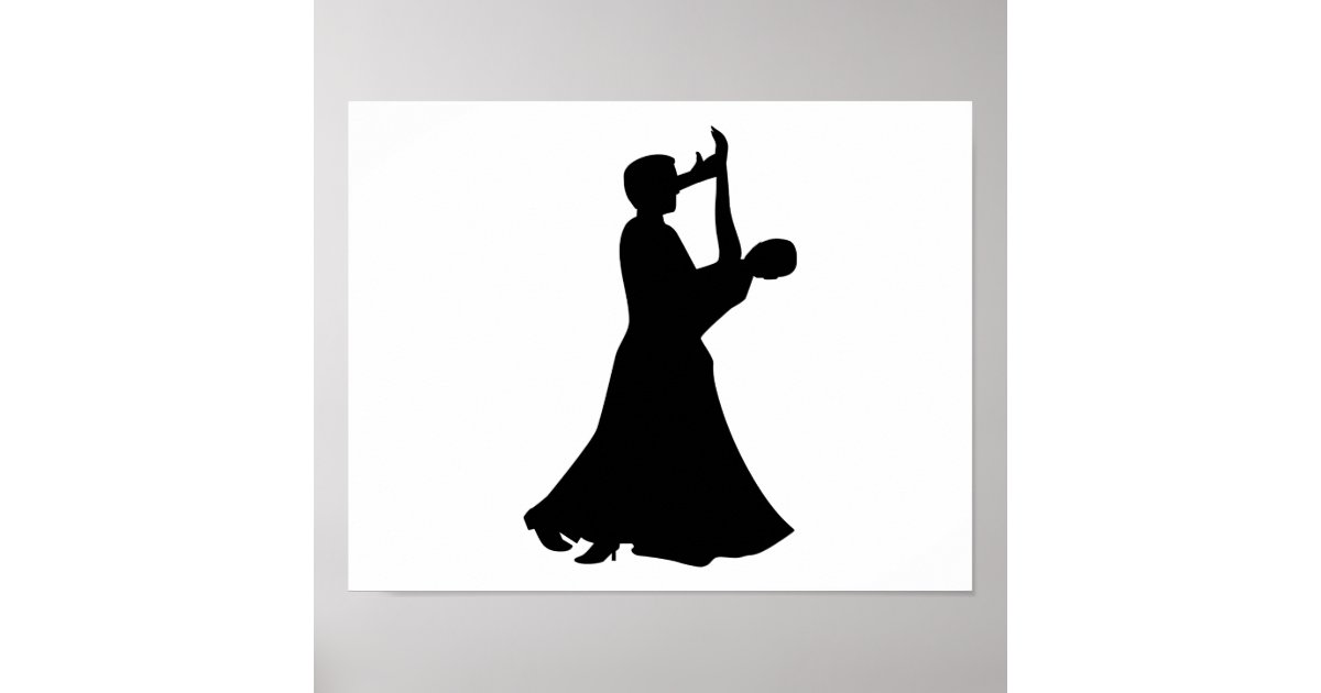 Ballroom dancing poster | Zazzle