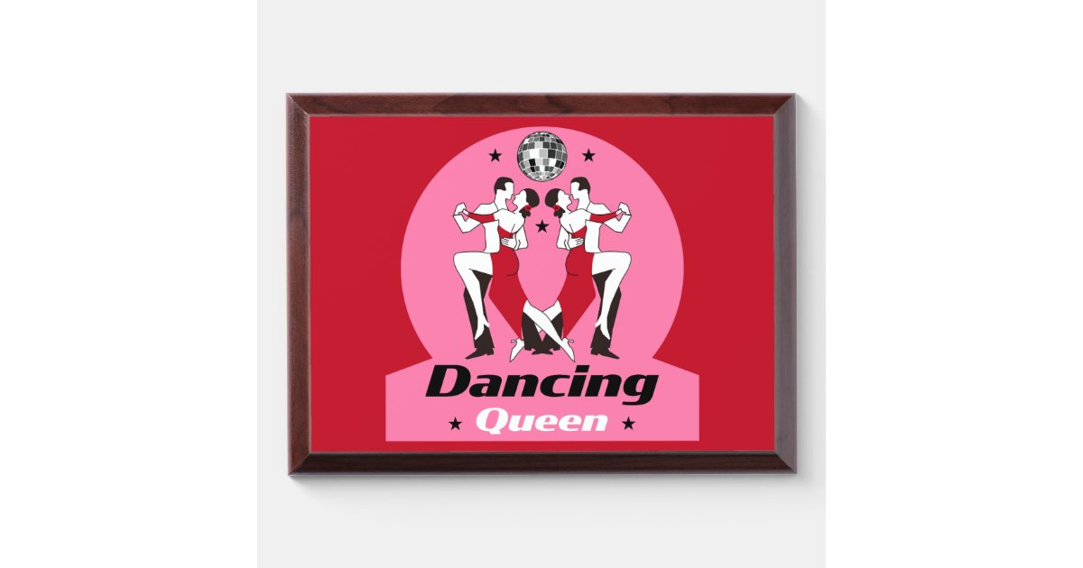 Ballroom Dancing Queen Award Plaque | Zazzle
