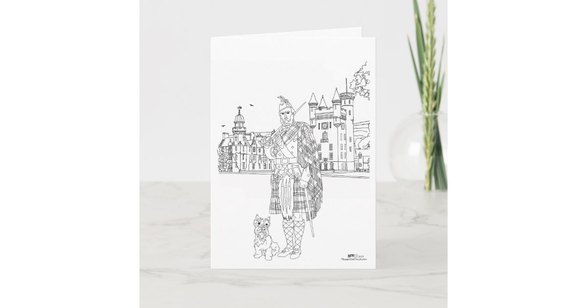 Balmoral Castle Scotland Card | Zazzle