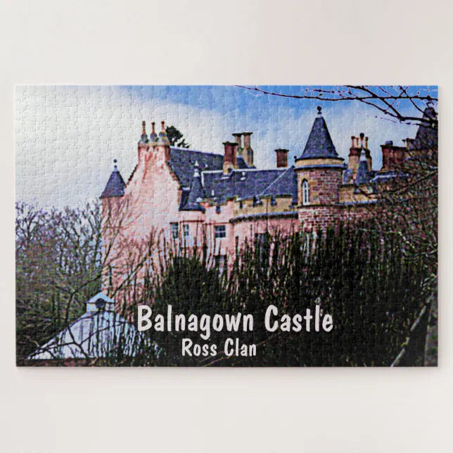 Balnagown Castle – Ross Clan Jigsaw Puzzle | Zazzle