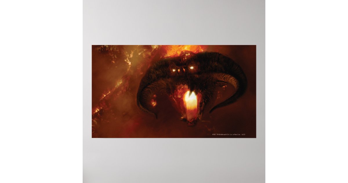 Balrog Poster Zazzle