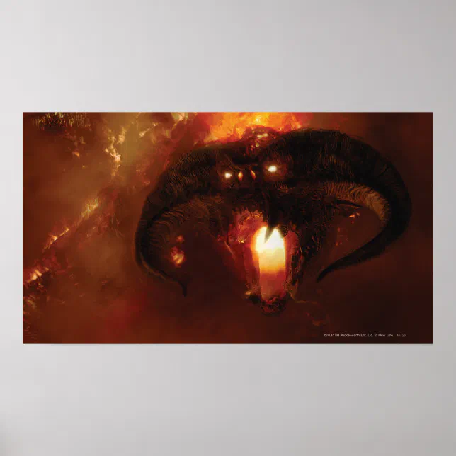 Balrog Poster | Zazzle