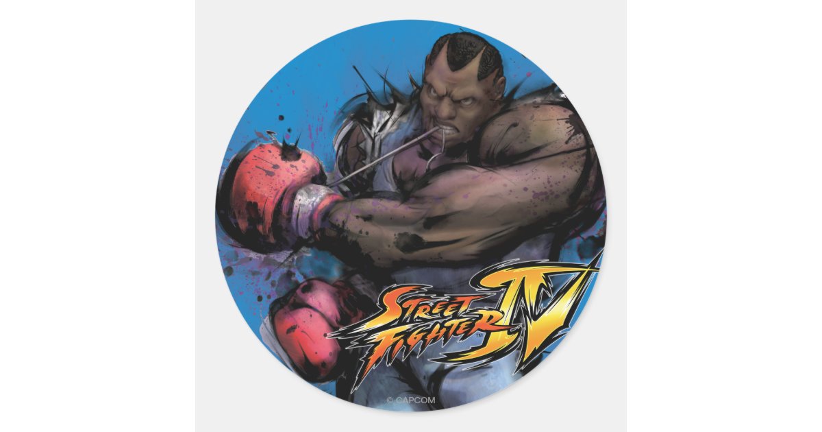 Balrog Tying On Glove Classic Round Sticker Zazzle