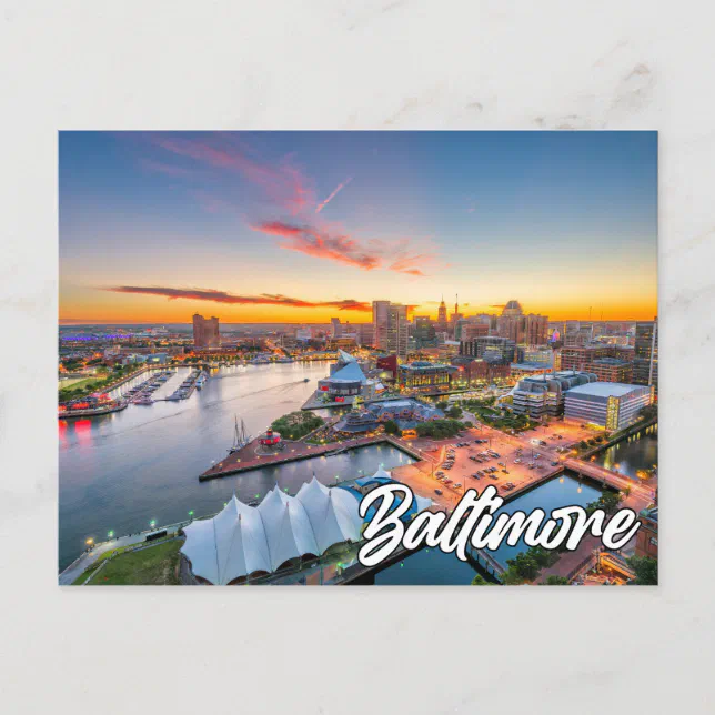 Baltimore, Maryland, United States Postcard | Zazzle