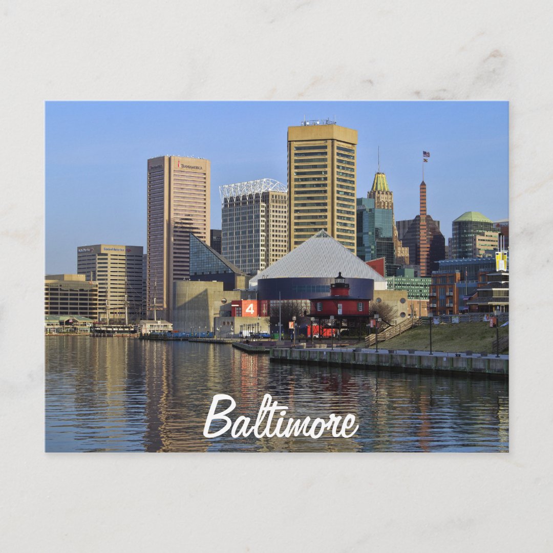 Baltimore Postcard | Zazzle