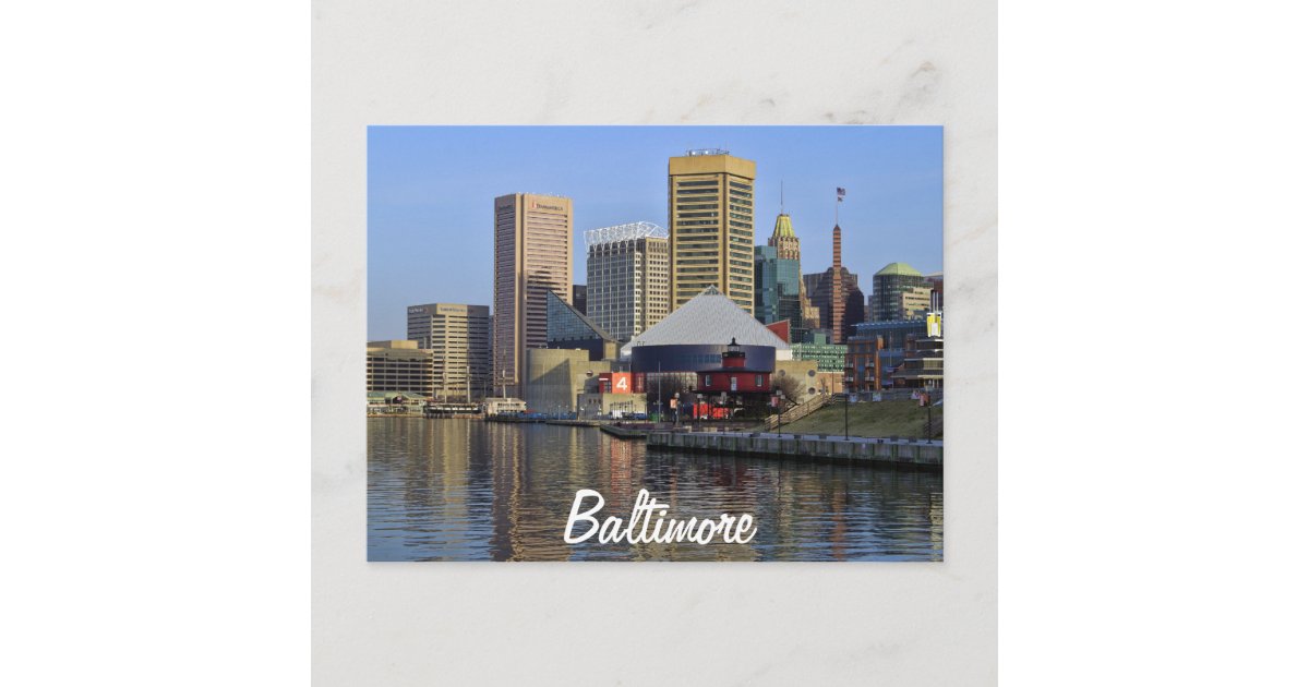 Baltimore Postcard | Zazzle