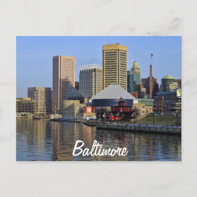 Baltimore Postcard | Zazzle