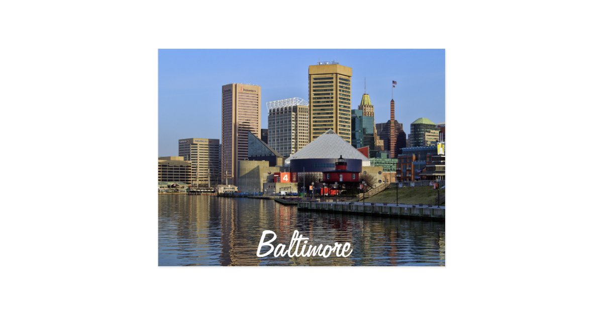 Baltimore Postcard | Zazzle.com