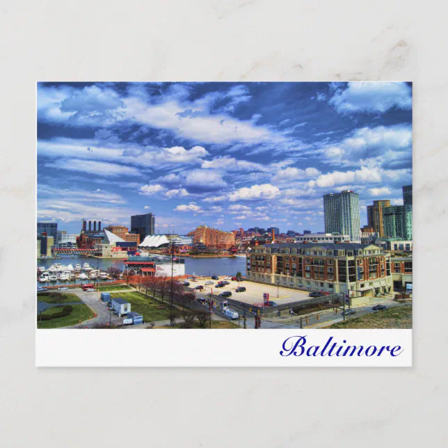 Baltimore Postcard | Zazzle