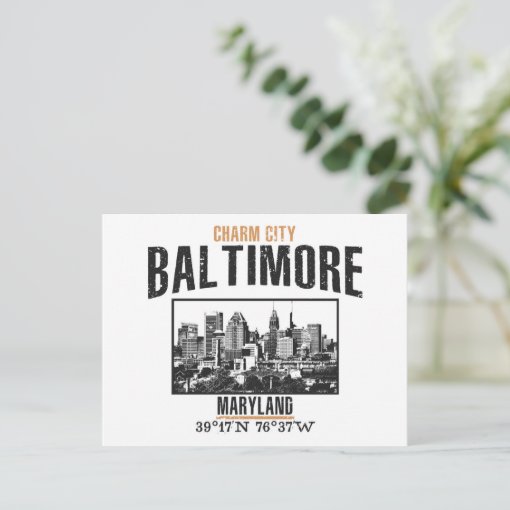 Baltimore Postcard | Zazzle