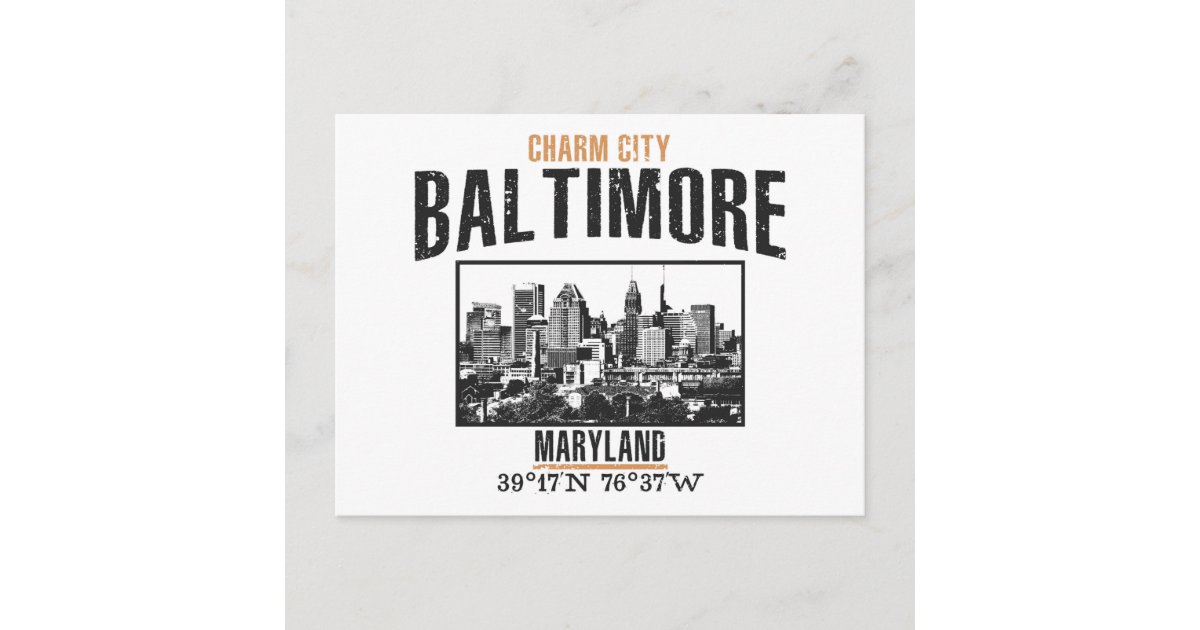 Baltimore Postcard | Zazzle
