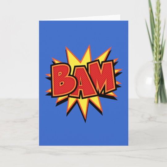 Bam-3 Card | Zazzle.com