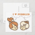 Bam Bam loves PEBBLES™ Postcard | Zazzle