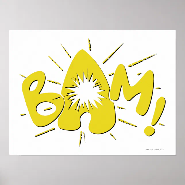 BAM! POSTER | Zazzle
