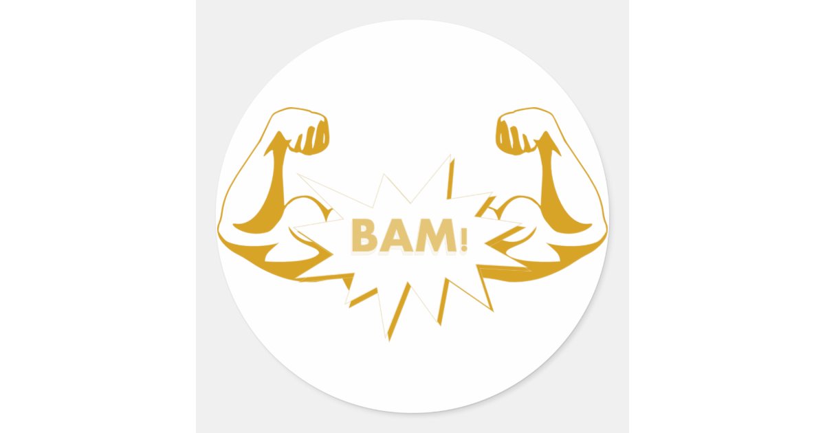 BAM! sticker | Zazzle