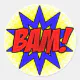 BAM! Sticker Sheet | Zazzle
