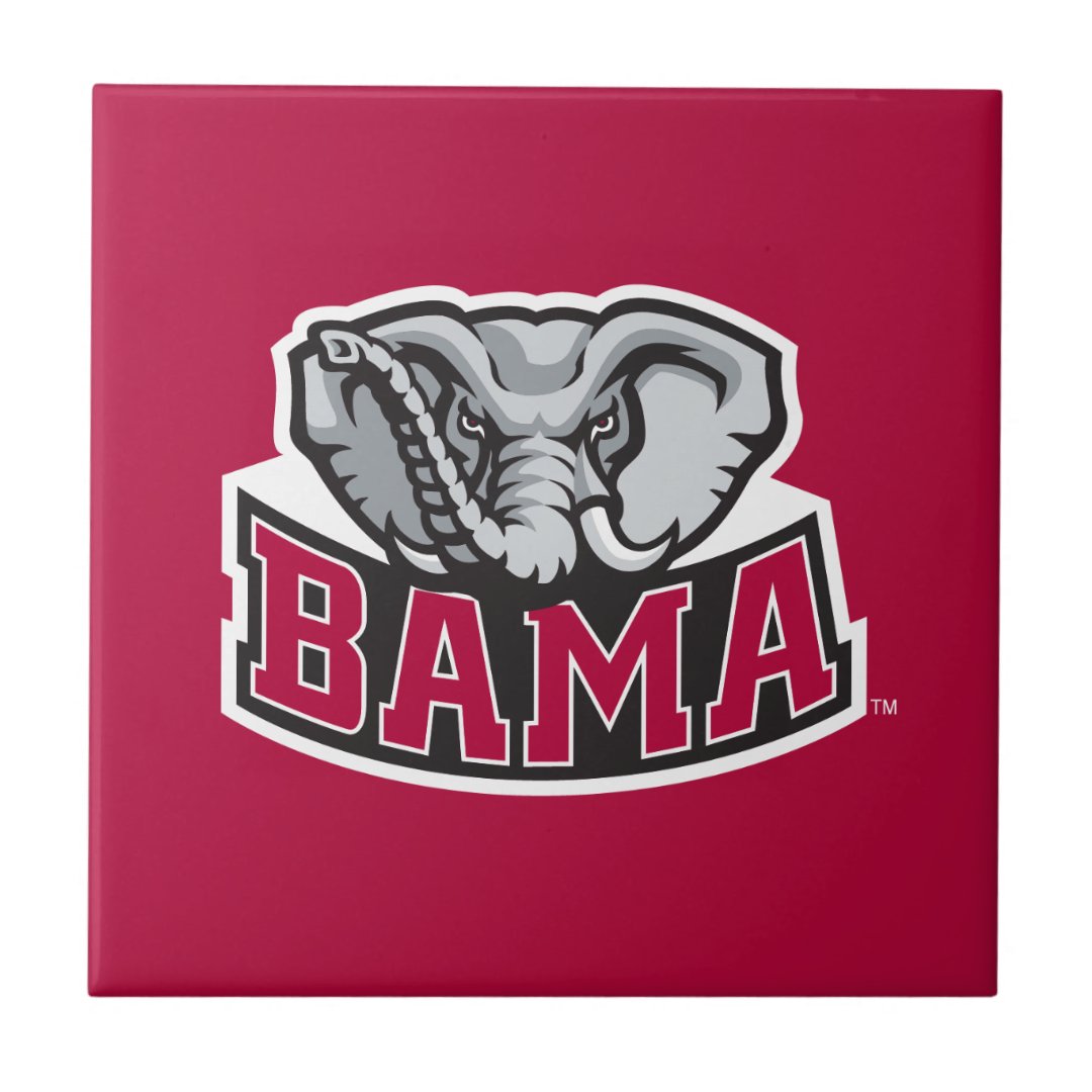 Bama with Big Al Tile | Zazzle