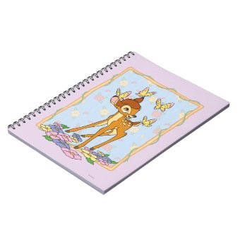 Bambi and Butterflies Notebook | Zazzle