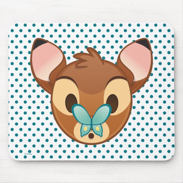 Bambi Emoji Mouse Pad | Zazzle