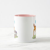 Bambi & Thumper Eating Clover Blossoms Mug | Zazzle