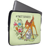 Bambi & Thumper Laughing At Birds Laptop Sleeve | Zazzle