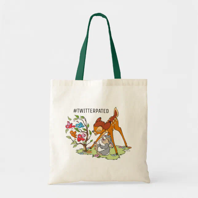 Bambi & Thumper Laughing At Birds Tote Bag | Zazzle