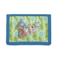Bambi's Thumper Holding His Feet Trifold Wallet | Zazzle