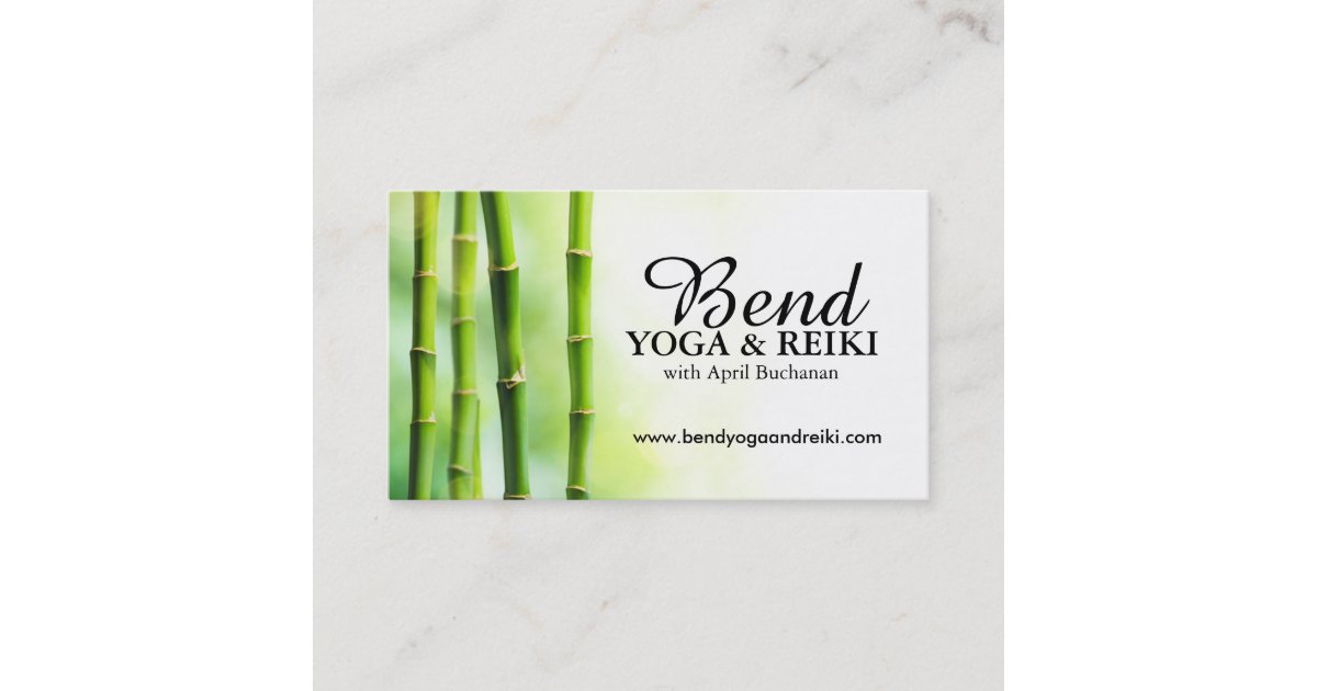 Bamboo Business Cards | Zazzle