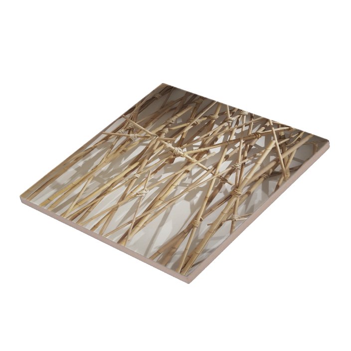 BAMBOO CERAMIC TILE | Zazzle.com