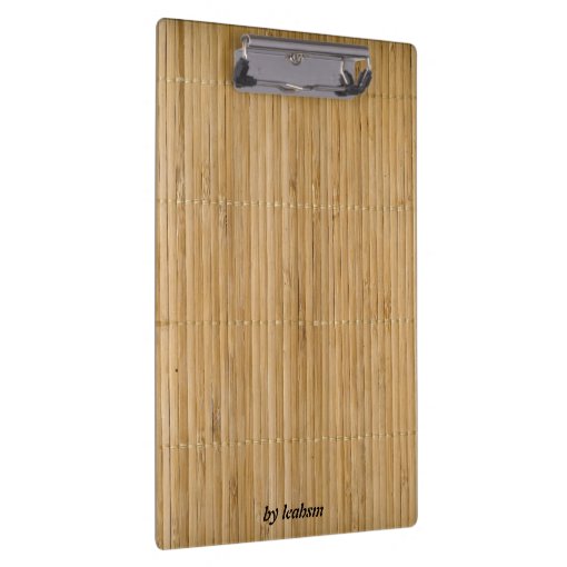 Bamboo Clipboard | Zazzle