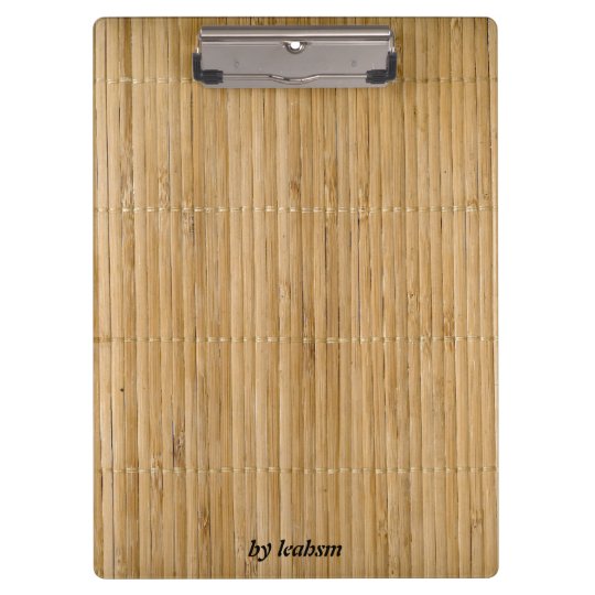 Bamboo Clipboard | Zazzle.com