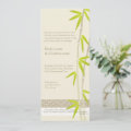 Bamboo Design Wedding Invitations | Zazzle