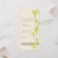 Bamboo Design Wedding Invitations | Zazzle