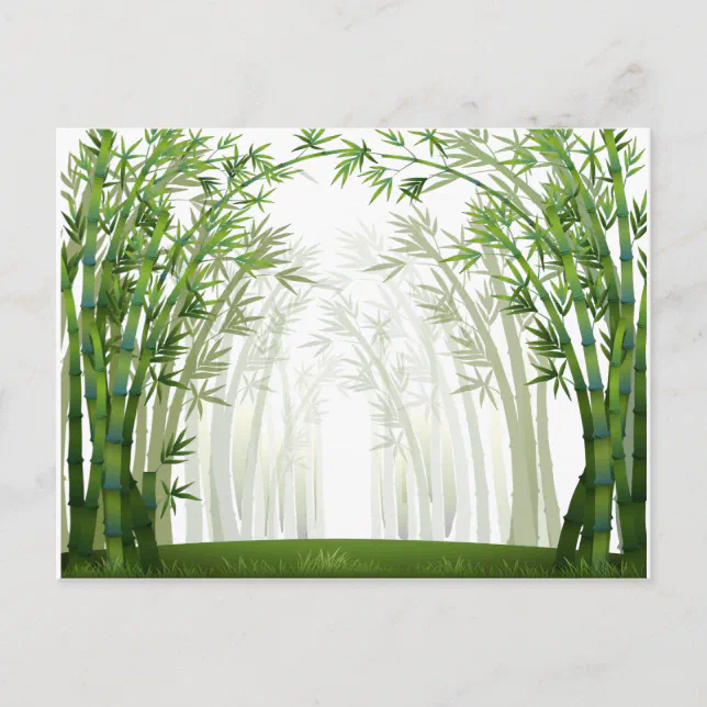 Bamboo Postcard | Zazzle
