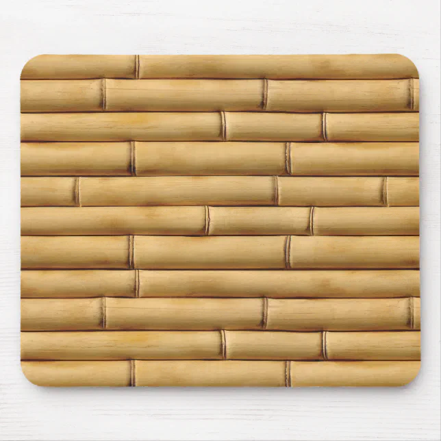 Bamboo Texture Background Mouse Pad | Zazzle