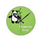 Panda time clock | Zazzle.com