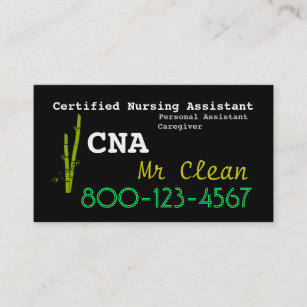 Cna Business Cards - Business Card Printing | Zazzle