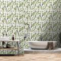 Bamboo Trees Print Wallpaper | Zazzle